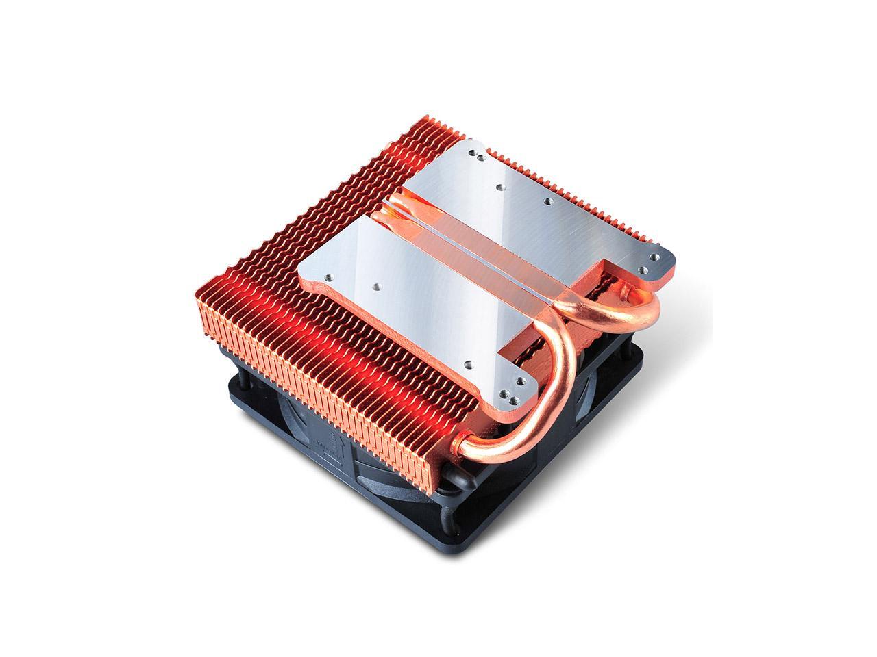 K80 2 copper heatpipe copper plating heatsink Graphics card cooler 80mm ...
