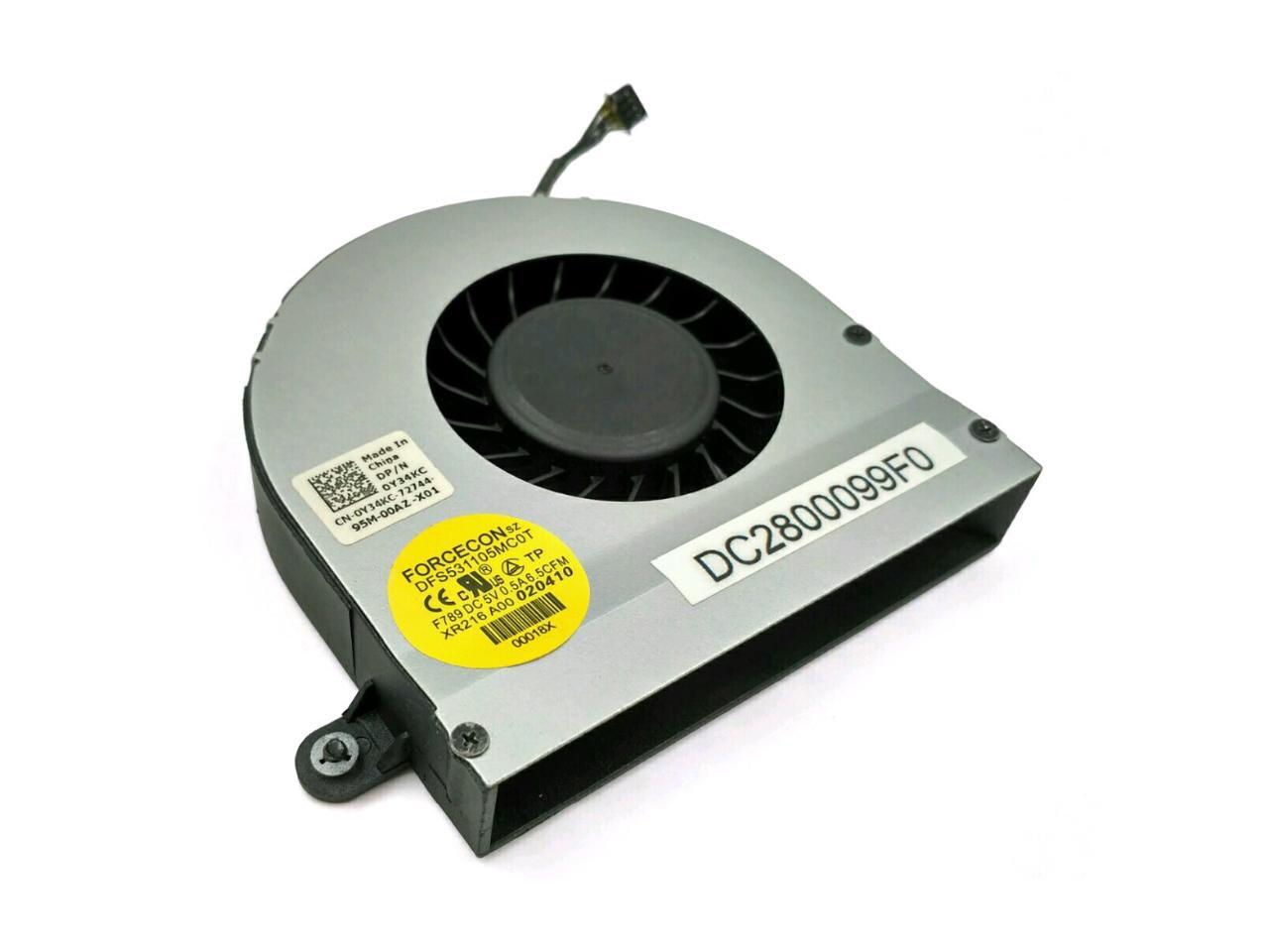 New Laptop Fan For Dell Alienware M17X R3 R4 R5 Series CPU Cooling Fan ...