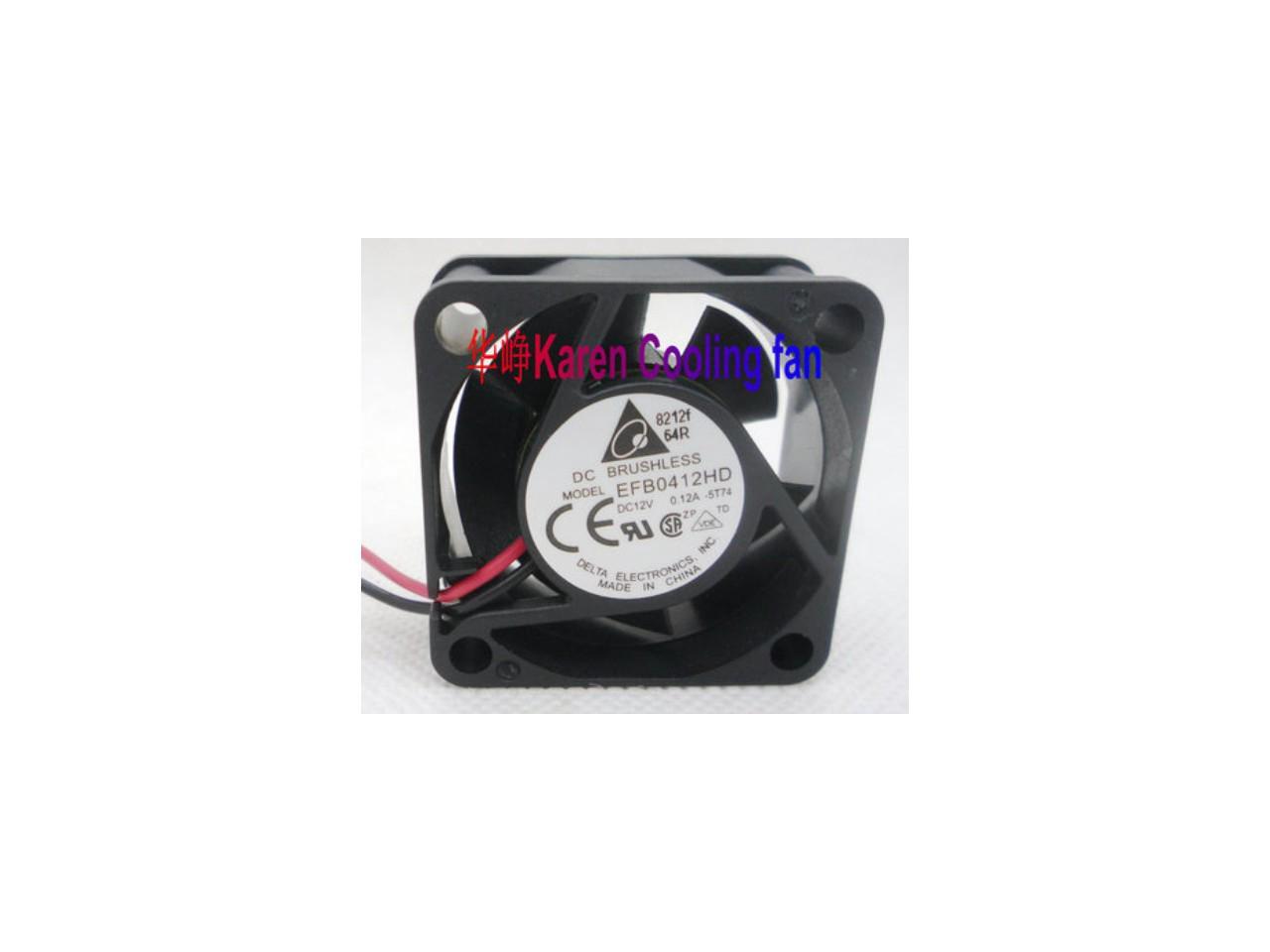 Delta 4cm 40*40*20mm 4020 12v EFB0412HD EFB0412HHD EFB0412LD EFB0412MD EFB0412VHD Cooling fan ...
