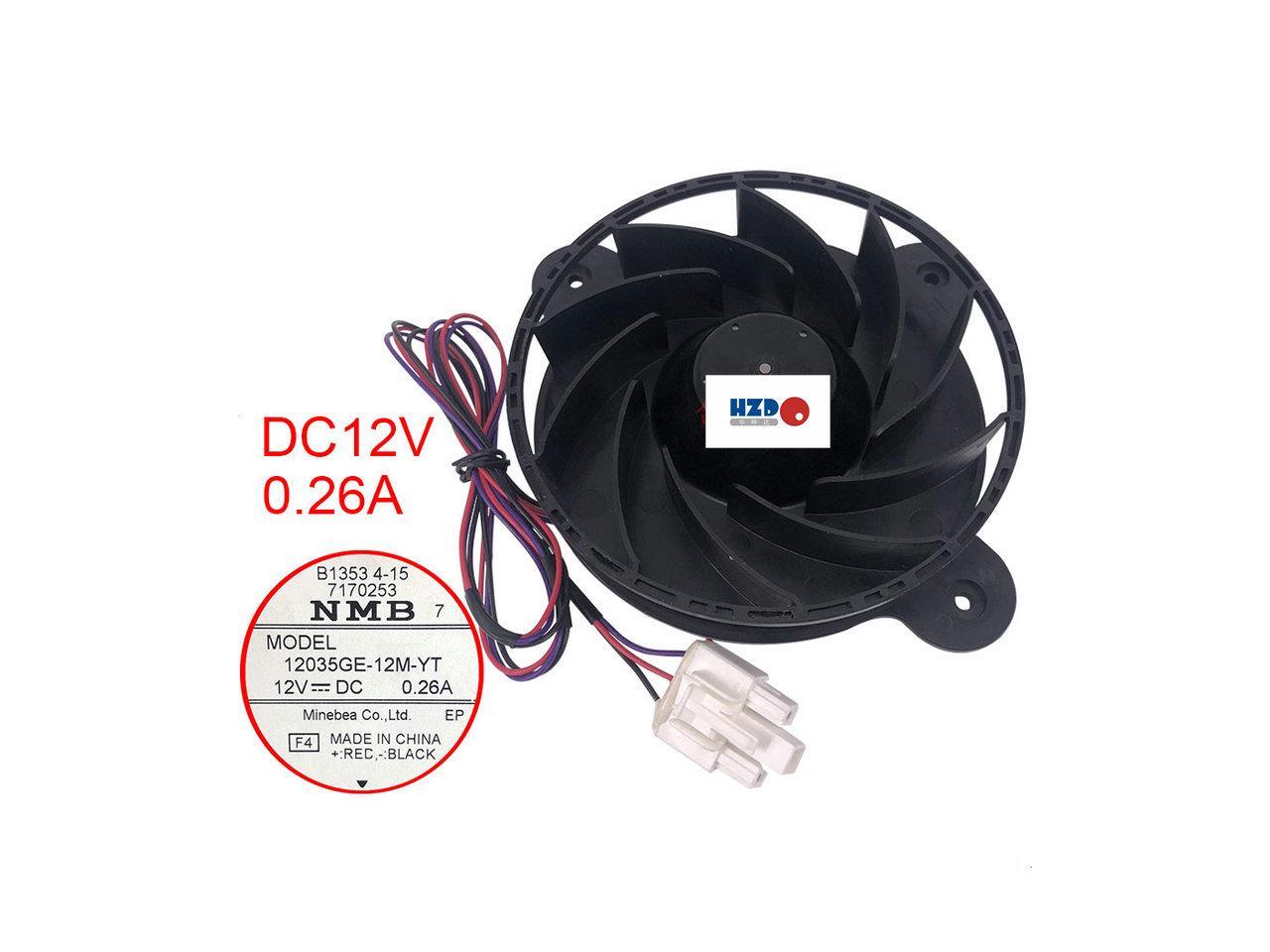 NMB 12035GE-12M-YT 12V 0.26A 3WIRE Cooling fan - Newegg.com
