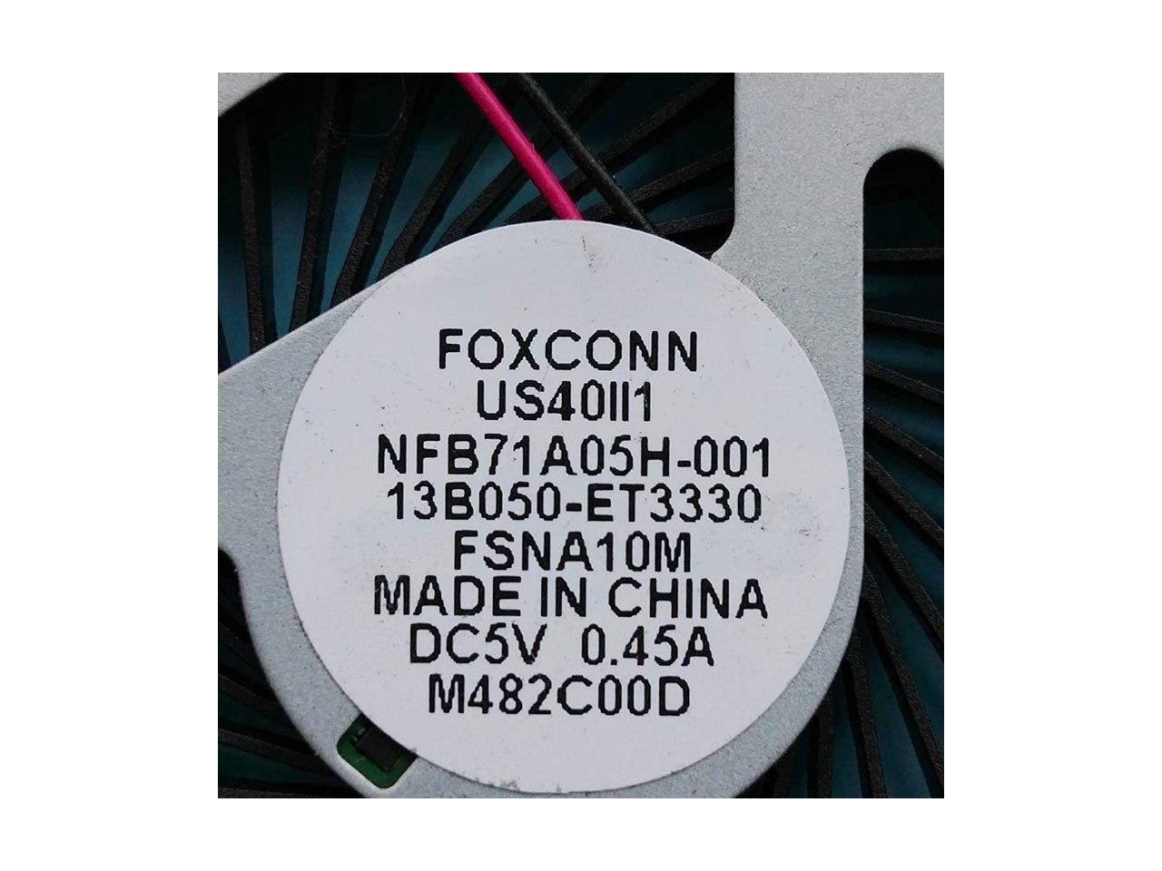 New Original cpu fan for Foxconn US40II1 NFB71A05H-001 13B050-ET3330 ...