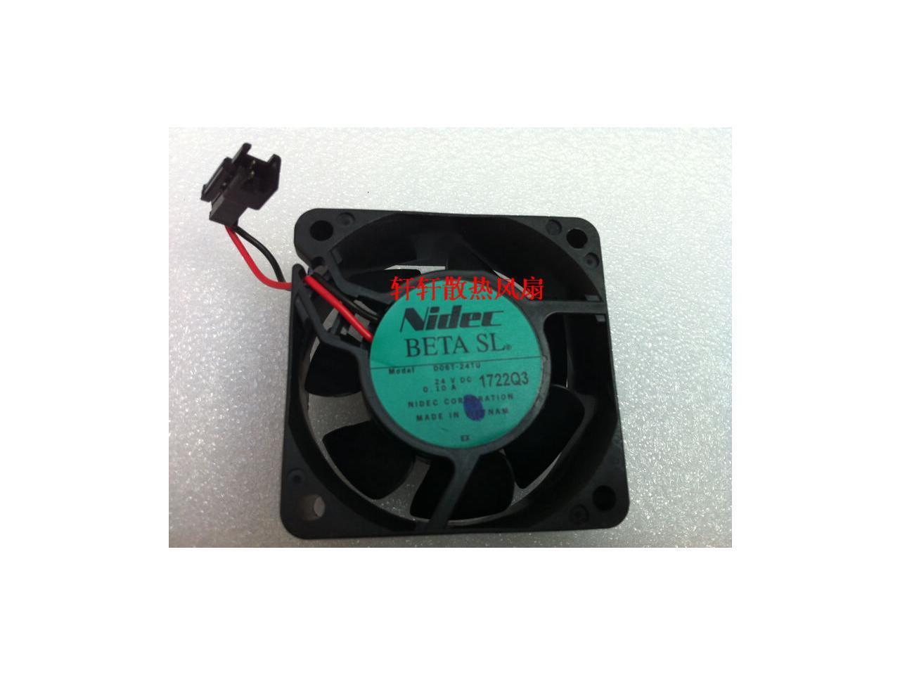 Nidec d06t-24tu 6cm 6025 24v 0.10a inverter 2 line cooling fan - Newegg.com