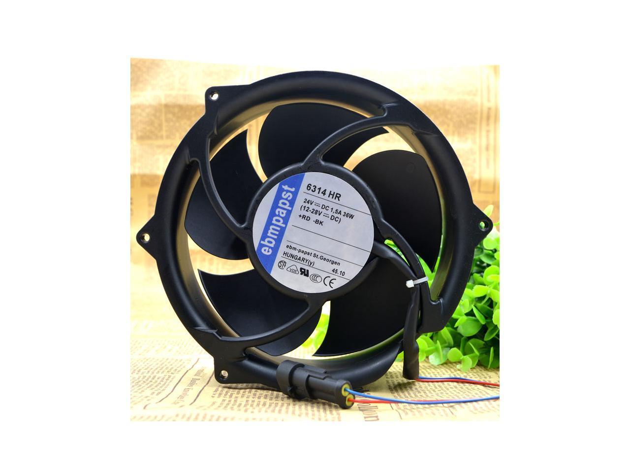 For Ebmpapst 17CM 24V 36W 6314 HR ACS510 Inverter fan cooling fan ...