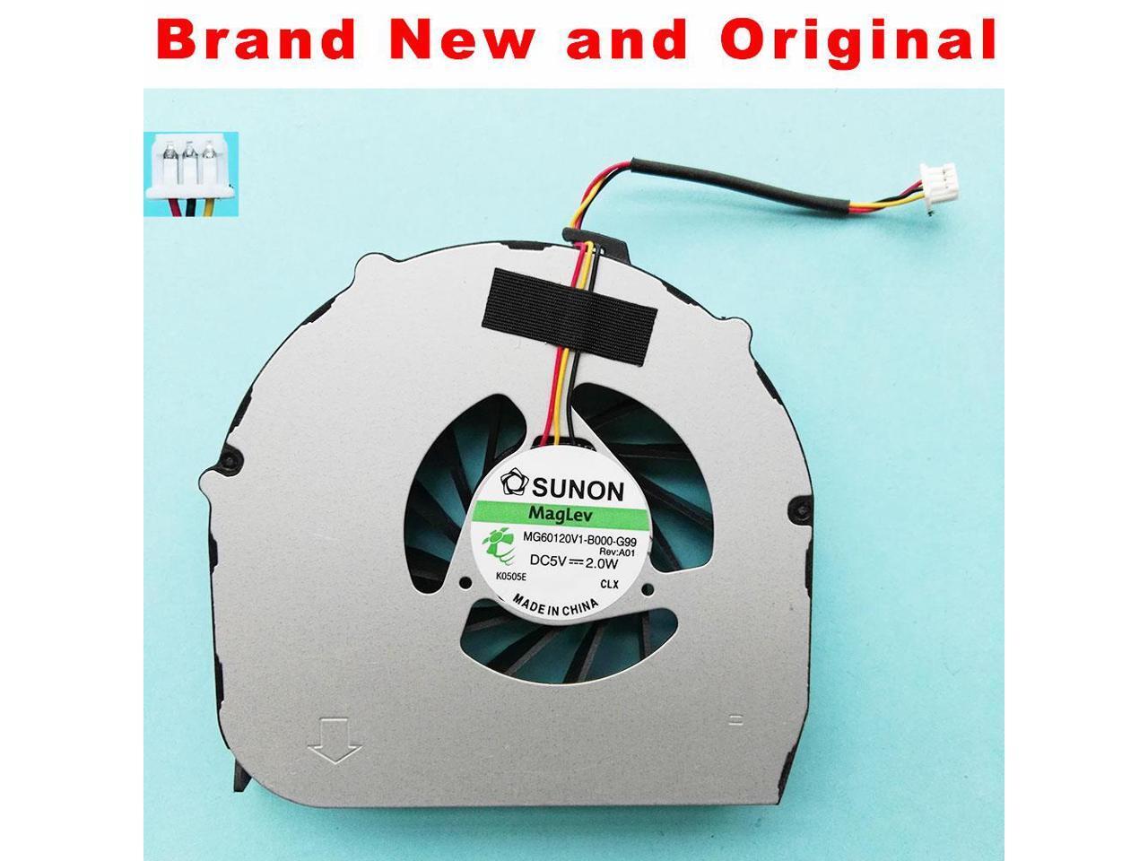 NEW ORIGINAL CPU COOLING FAN FOR SUNON MG60120V1-B000-G99 DC5V 2W 3PIN ...