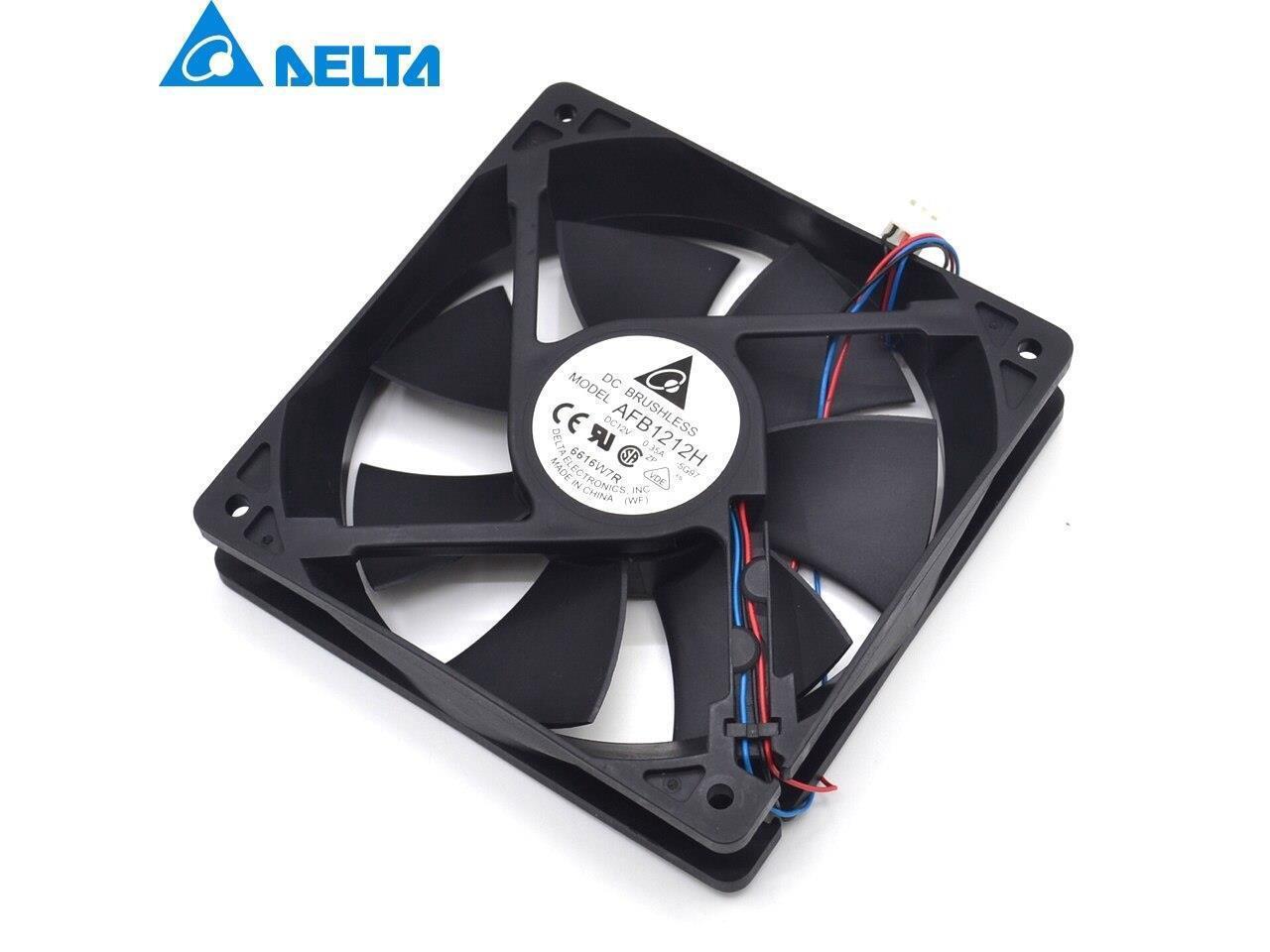Delta New AFB1212H 12025 12cm 12V 0.35A three line winds chassis ...