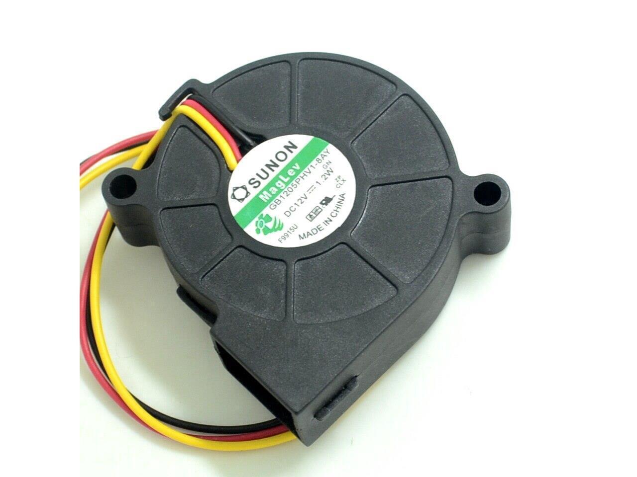 New GB1205PHV1-8AY F.GN 5015 5cm 12V 1.2W magnetic bearing cooling fan ...