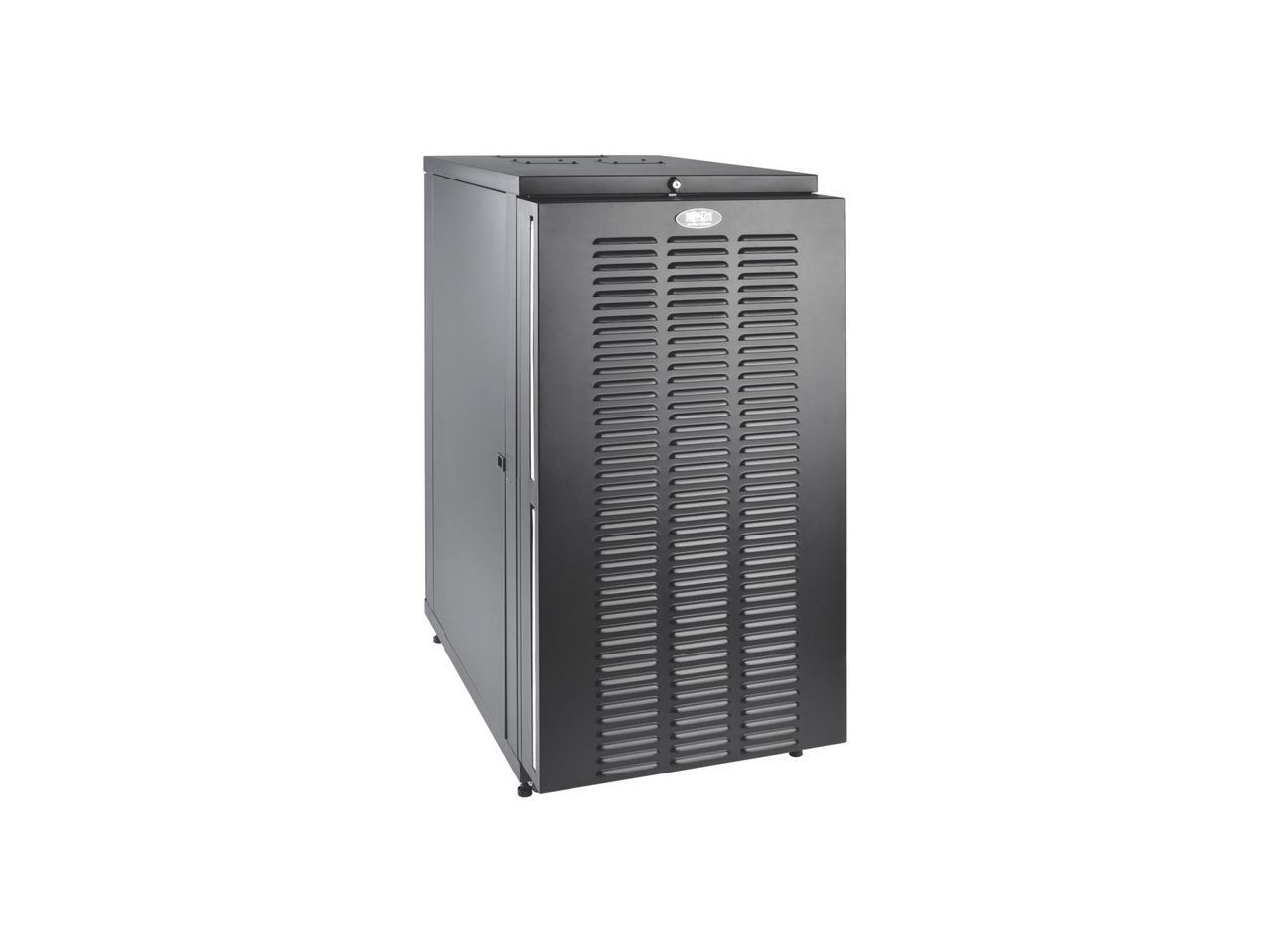 Tripp Lite SmartRack 24U Standard-Depth Rack Enclosure Cabinet for ...