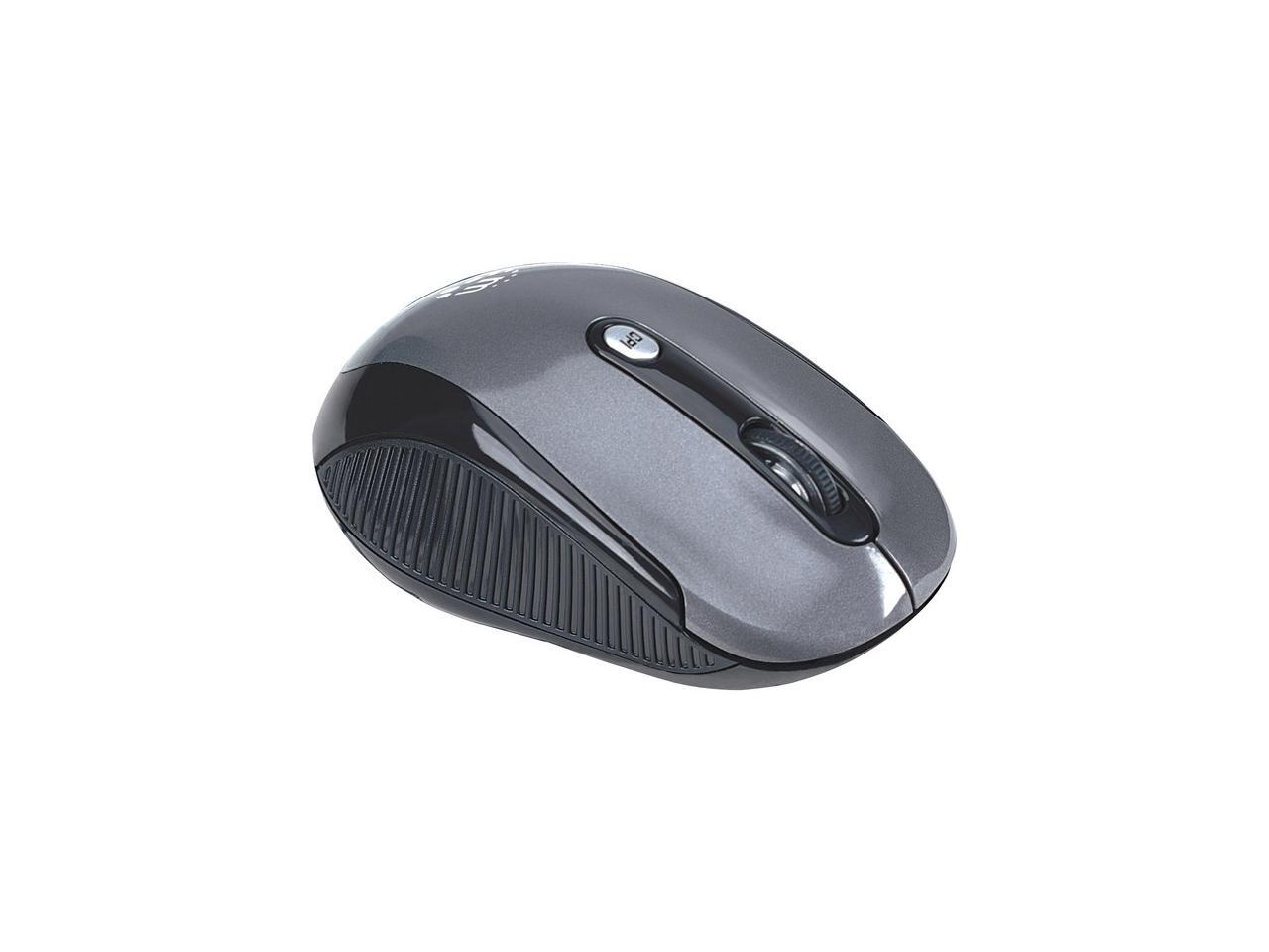 Manhattan 177795 Manhattan performance wireless optical mouse - black ...