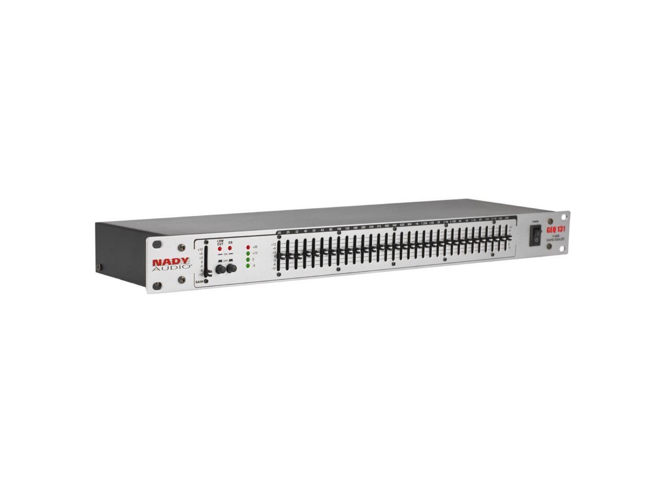 NADY GEQ-131 Professional 31 Band Rack Mountable Equalizer - Newegg.com