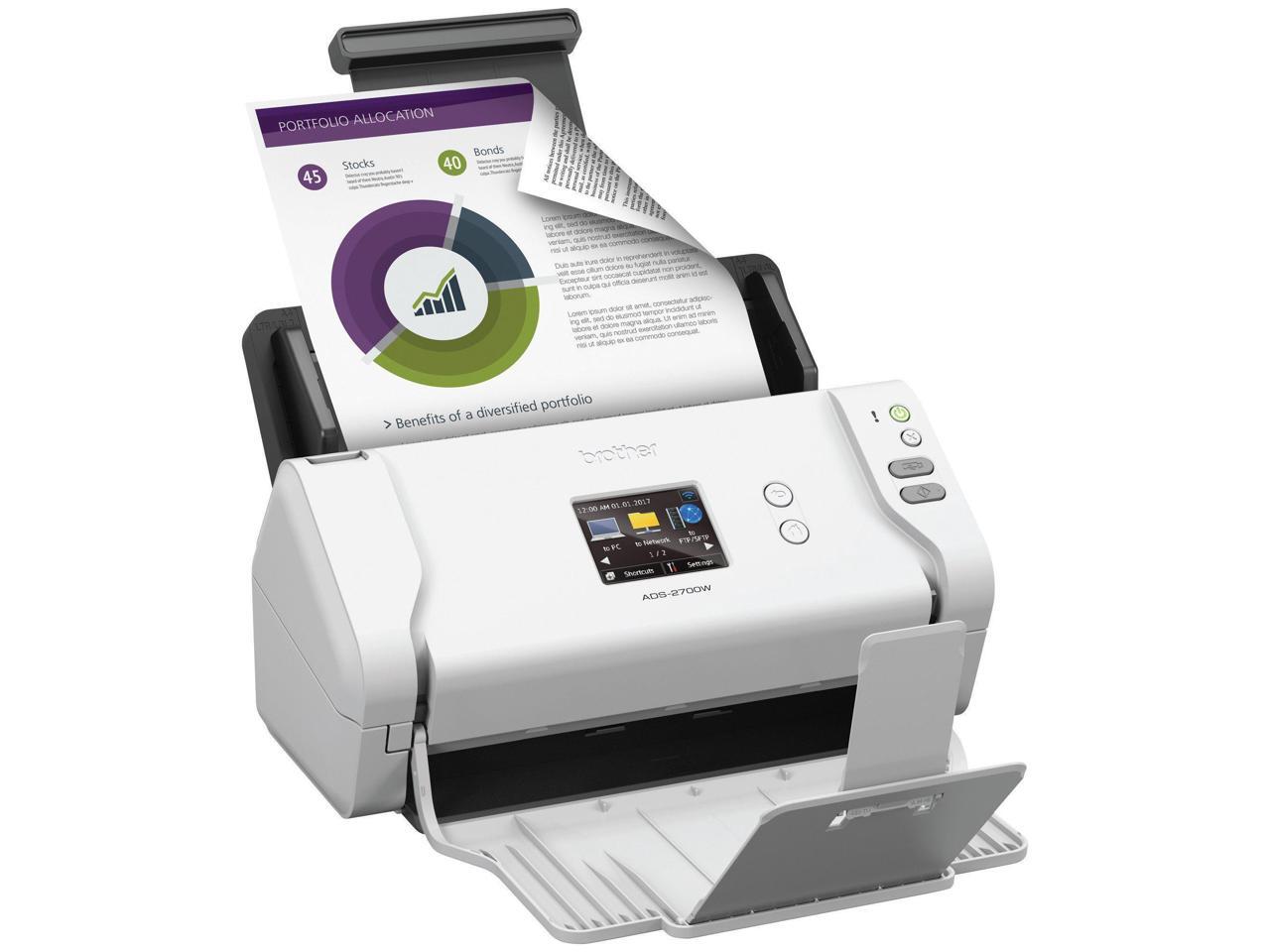 Brother ADS-2700W Document Scanner - Newegg.com - Newegg.com