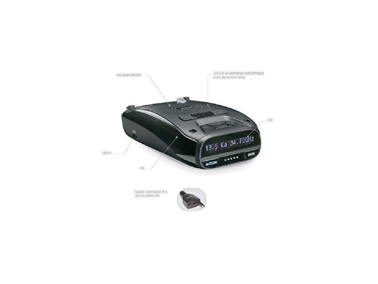 UNIDEN DFR7 DFR7 Ultraperformance Super-Long-Range Laser/Radar Detector ...