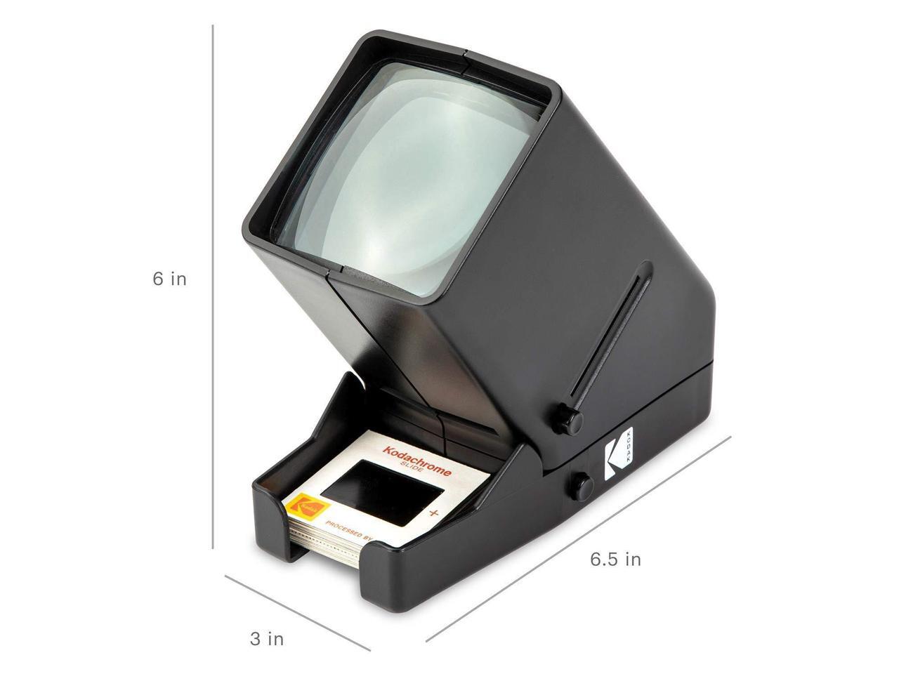 kodak 35mm slide and film viewer battery operation, 3x magnification ...