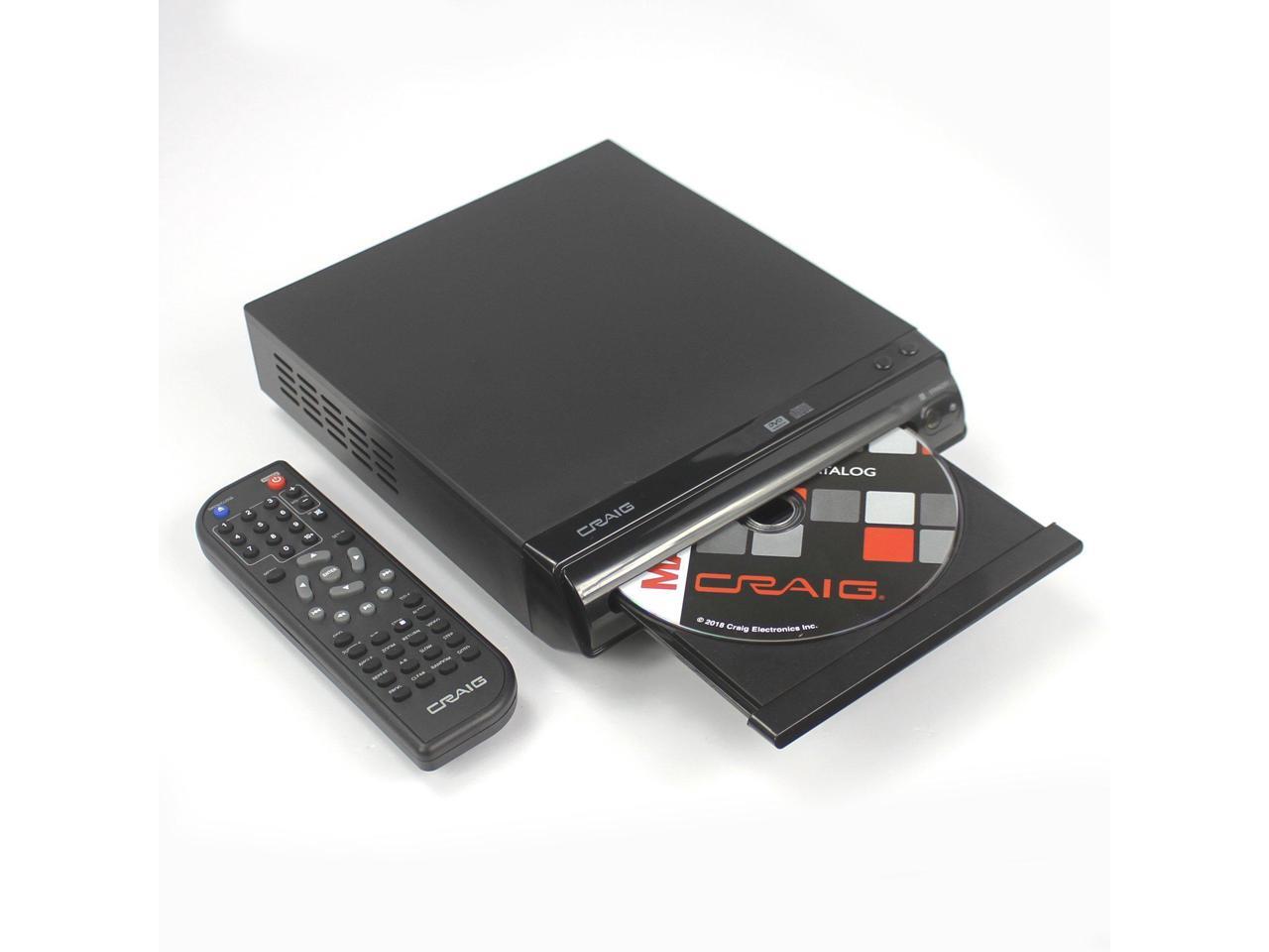 Craig Electronics CVD512a Compact DVD/JPEG/CD-R/CD-RW/CD Player with ...