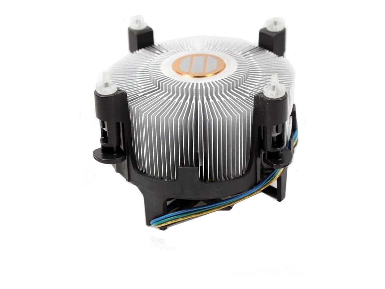 original intel lga 1366 cpu copper core 4pin fan heatsink cooler ...