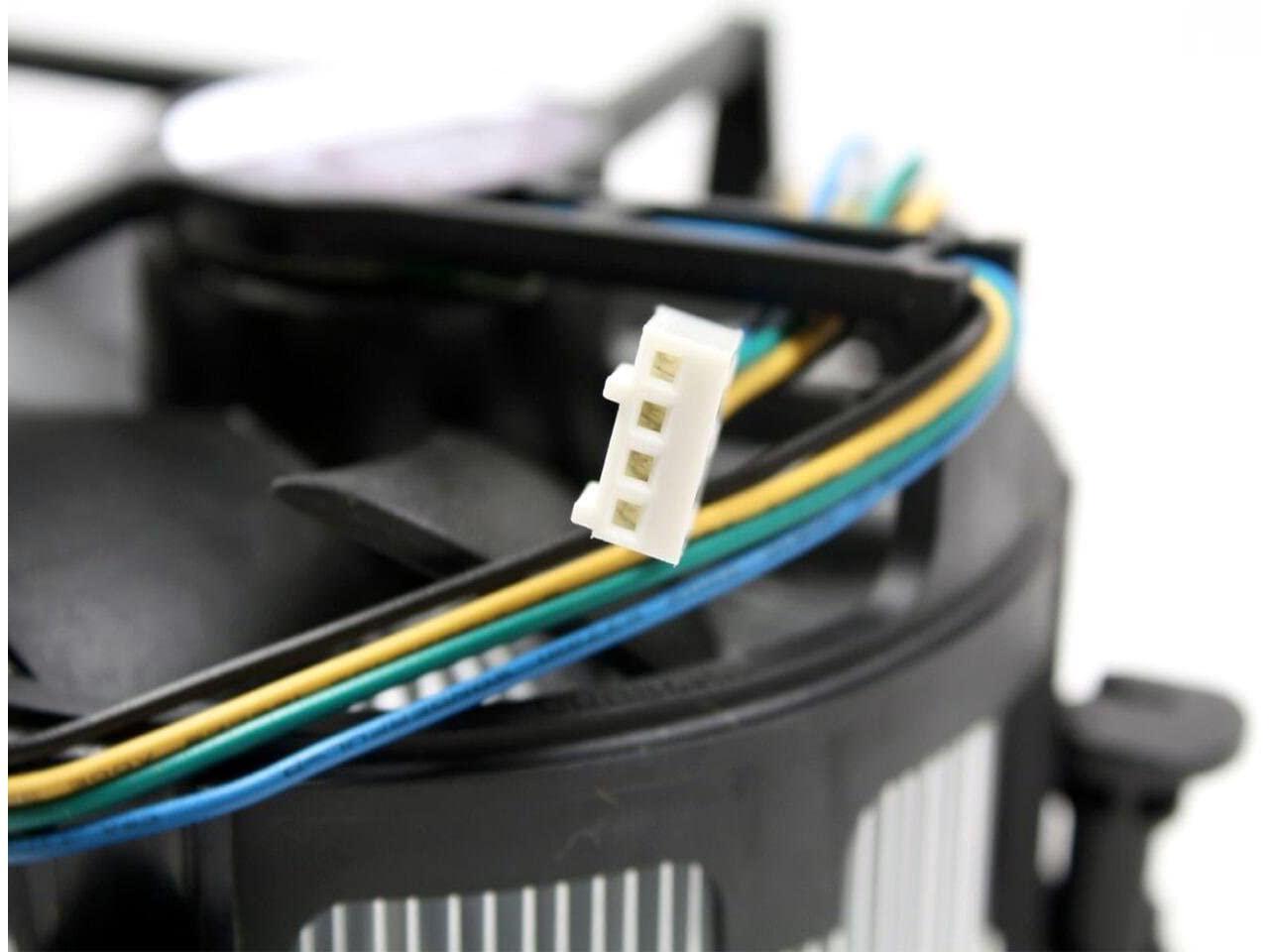 original intel lga 1366 cpu copper core 4pin fan heatsink cooler ...