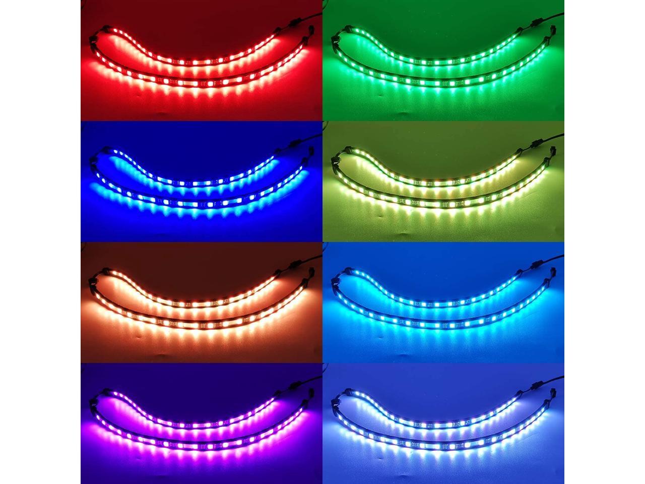 Airgoo PC RGB LED Strip Light, Easy Install with Strong Magnetic Clips ...