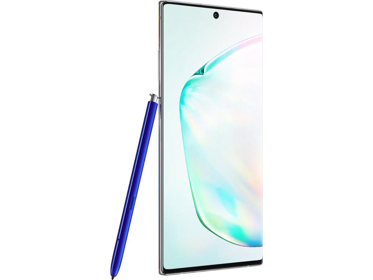 Samsung Galaxy Note 10+ Plus 256GB Factory Unlocked Aura Glow (Fully ...