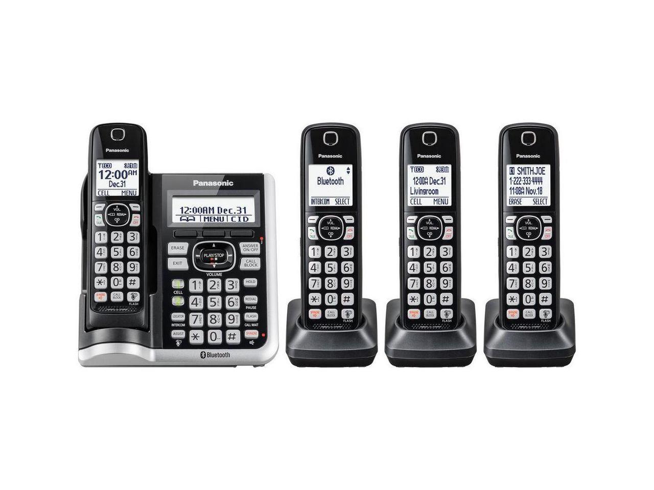 Panasonic KX-TGF574S Cordless Phone With Handset Cordless Phone with ...
