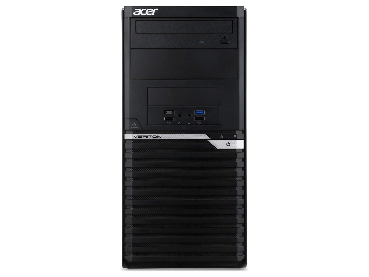 Acer Desktop Computer Veriton M VM4660G-I3810H1 Intel Core i3-8100 4GB ...