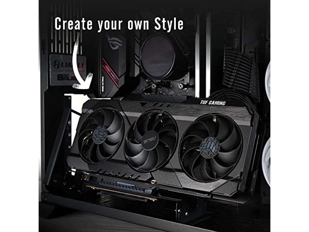 EZDIY-FAB PCIe 4.0 GPU Mount Bracket Graphic Card Holder Multi-Angle ...