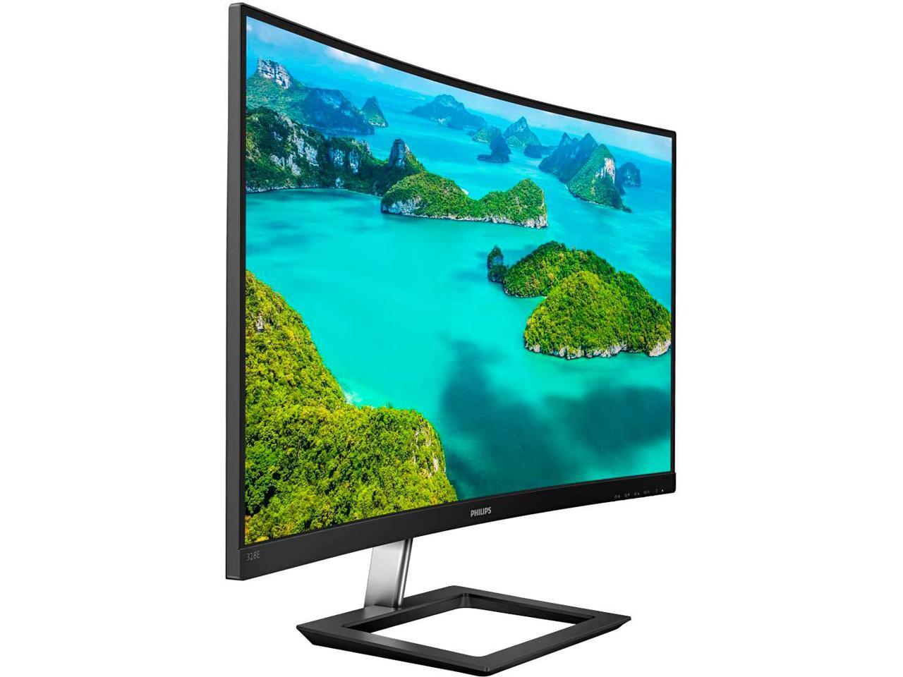 Philips 328E1CA 32" 3840x2160 4K UHD 4ms Curved Monitor - Newegg.com