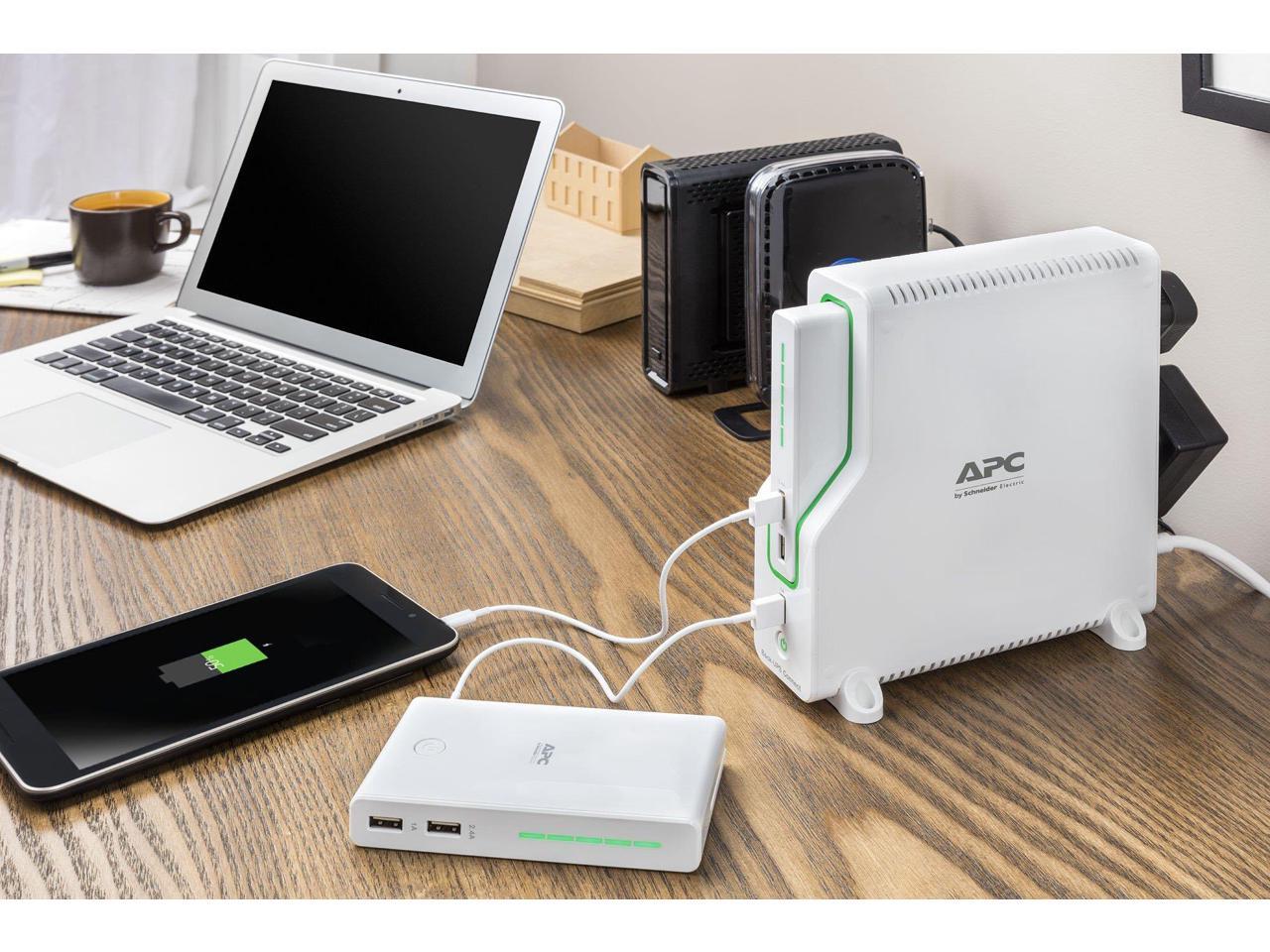 APC BGE50ML Back-UPS Connect 50, Lithium Ion, Network Backup and Mobile ...