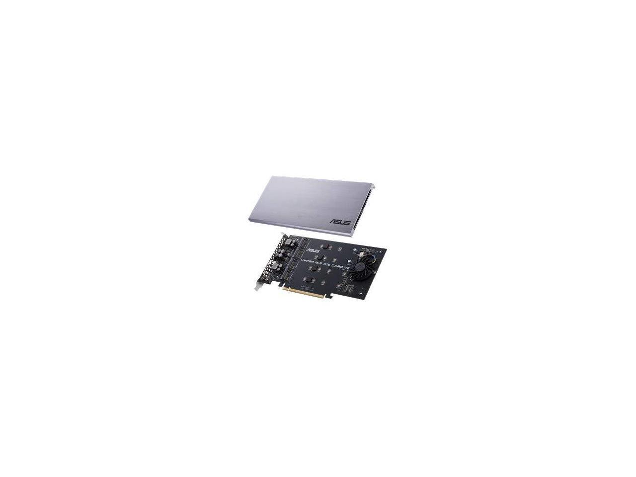 ASUS Hyper M.2 x16 Card v2 4 x M.2 Socket 3 - Newegg.com