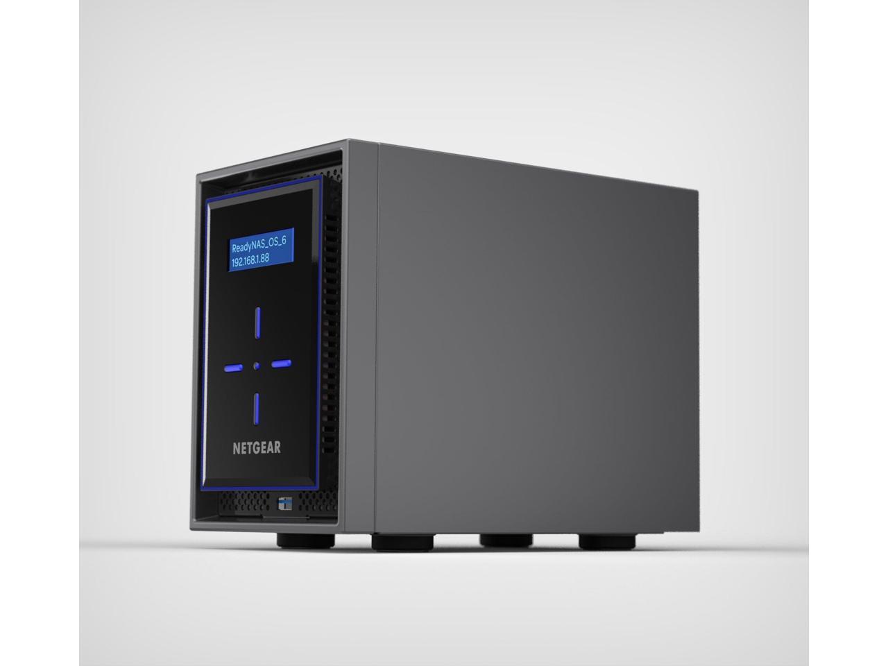 NETGEAR ReadyNAS 422 2-bay Network Attached Storage Diskless (RN42200 ...