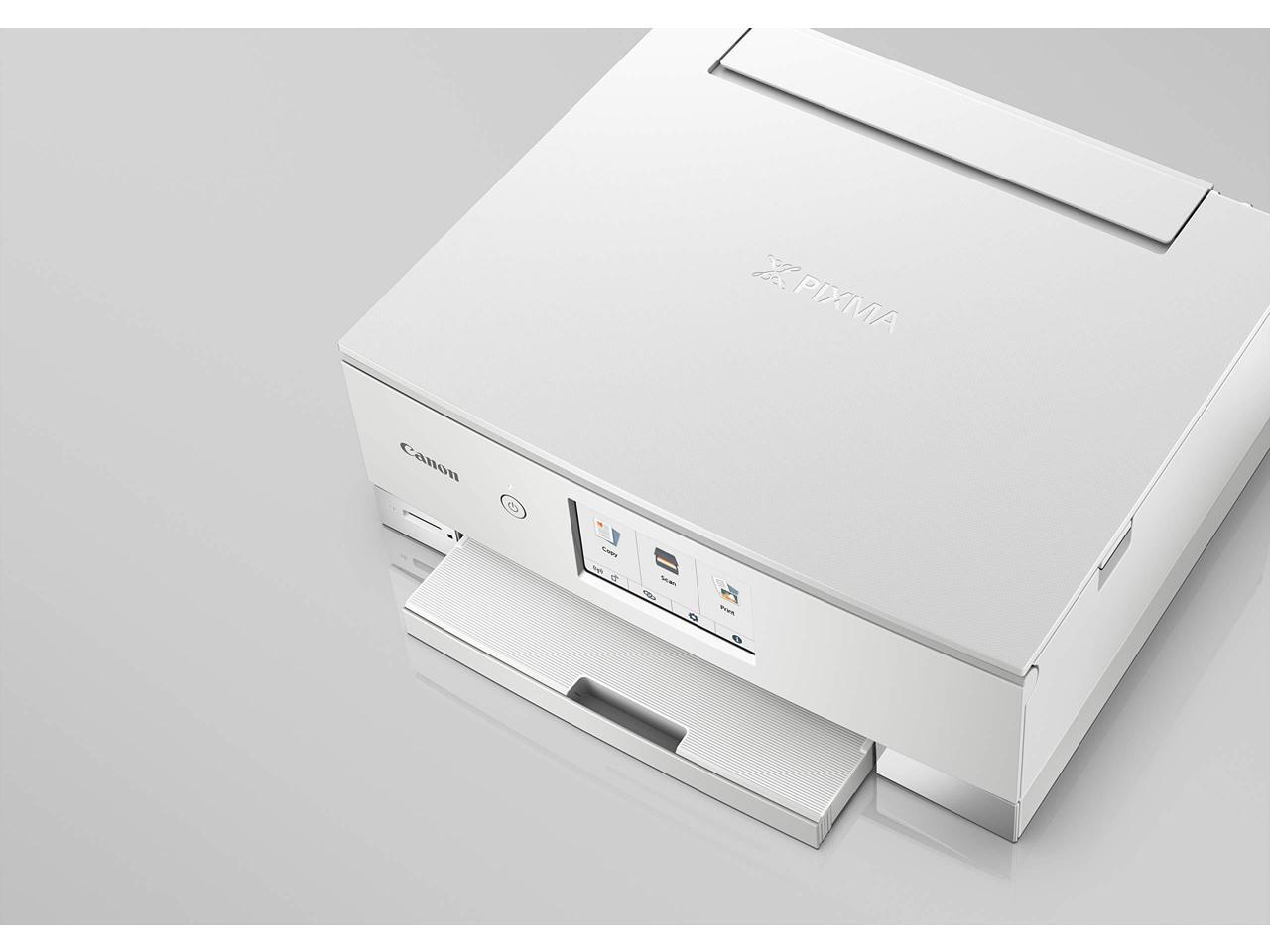 Canon PIXMA TS8220 (2987C022) Duplex 4800 DPI x 1200 DPI Wireless/USB Color Inkjet All-In-One ...