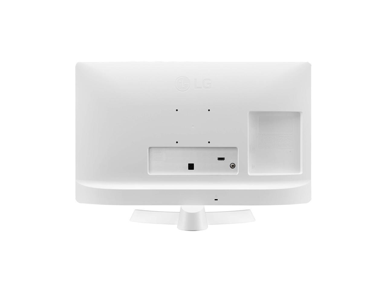 LG 24LM520D-WU 24 Inch HD TV Monitor with Remote Control (2019), White ...