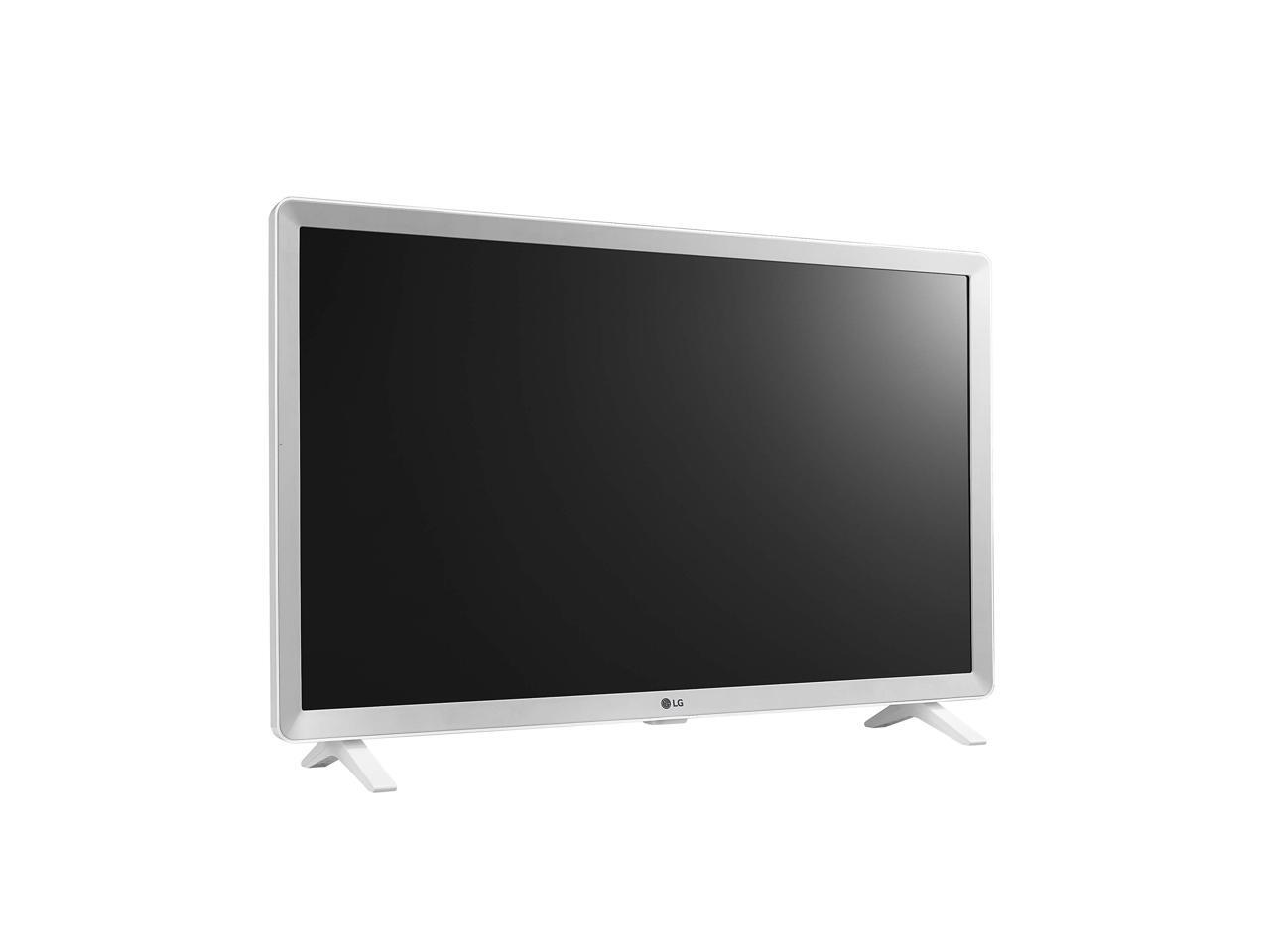 LG 24LM520D-WU 24 Inch HD TV Monitor with Remote Control (2019), White ...