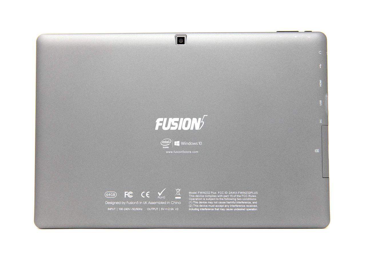 10" Windows 10 Fusion5 Ultra Slim Windows Tablet PC- (4GB RAM, 64GB ...