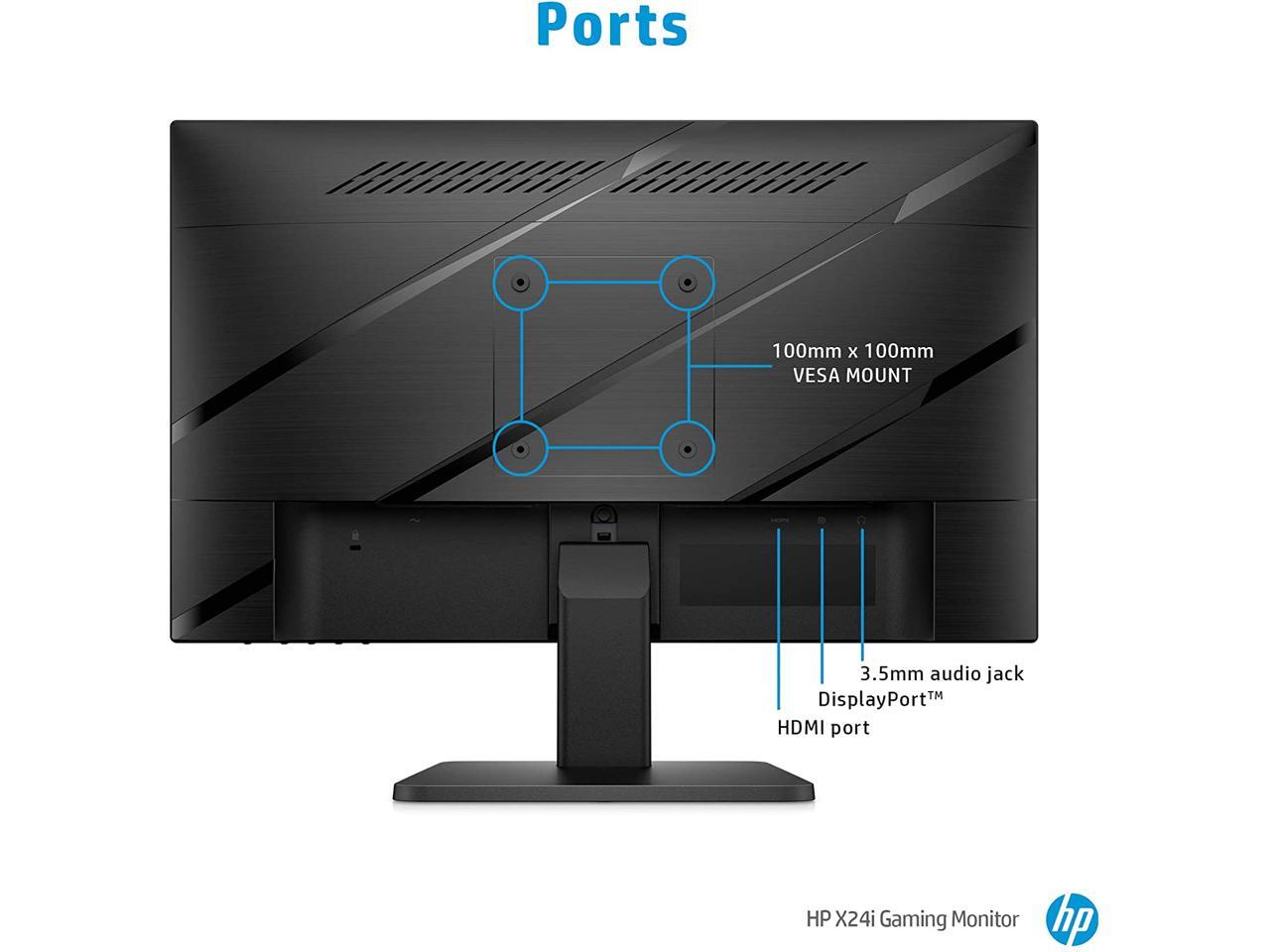 Refurbished: HP X24i 24” (23.8" Viewable) LED 1920 x 1080 IPS FHD ...