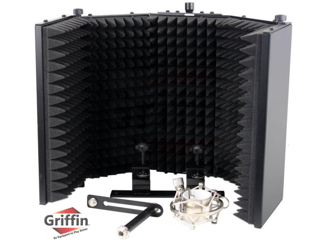 studio microphone soundproofing acoustic foam panel by griffin ...