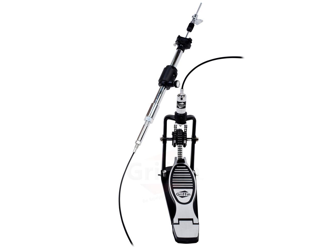 Remote Hi Hat Stand with Foot Pedal by GRIFFIN | Drummers Cable ...