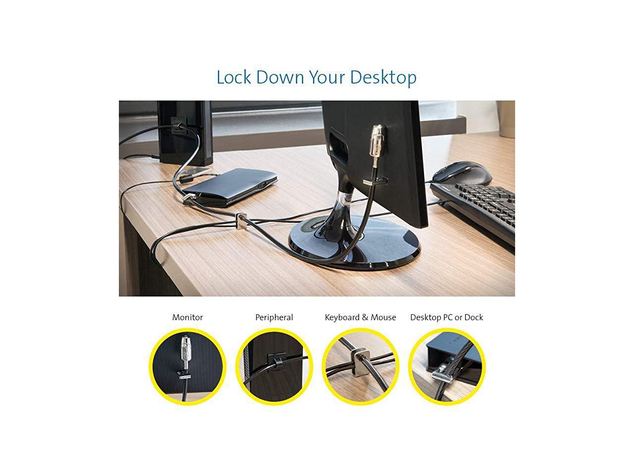Desktop Peripherals Locking Kit 20 Black K64424WW - Newegg.com