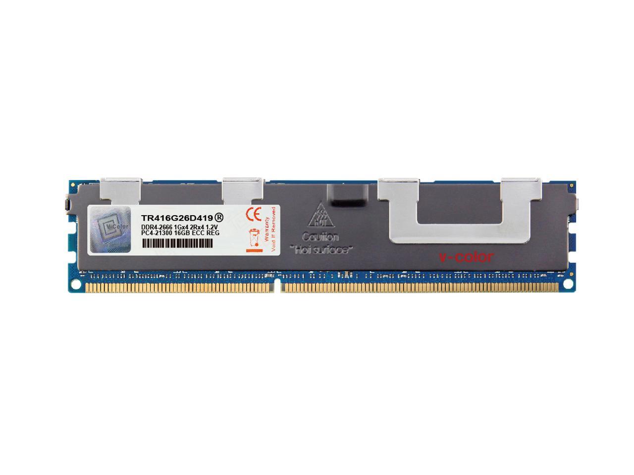 v-color 16GB DDR4 SDRAM ECC Registered DIMM DDR4 2666MHz(PC4-21300 ...