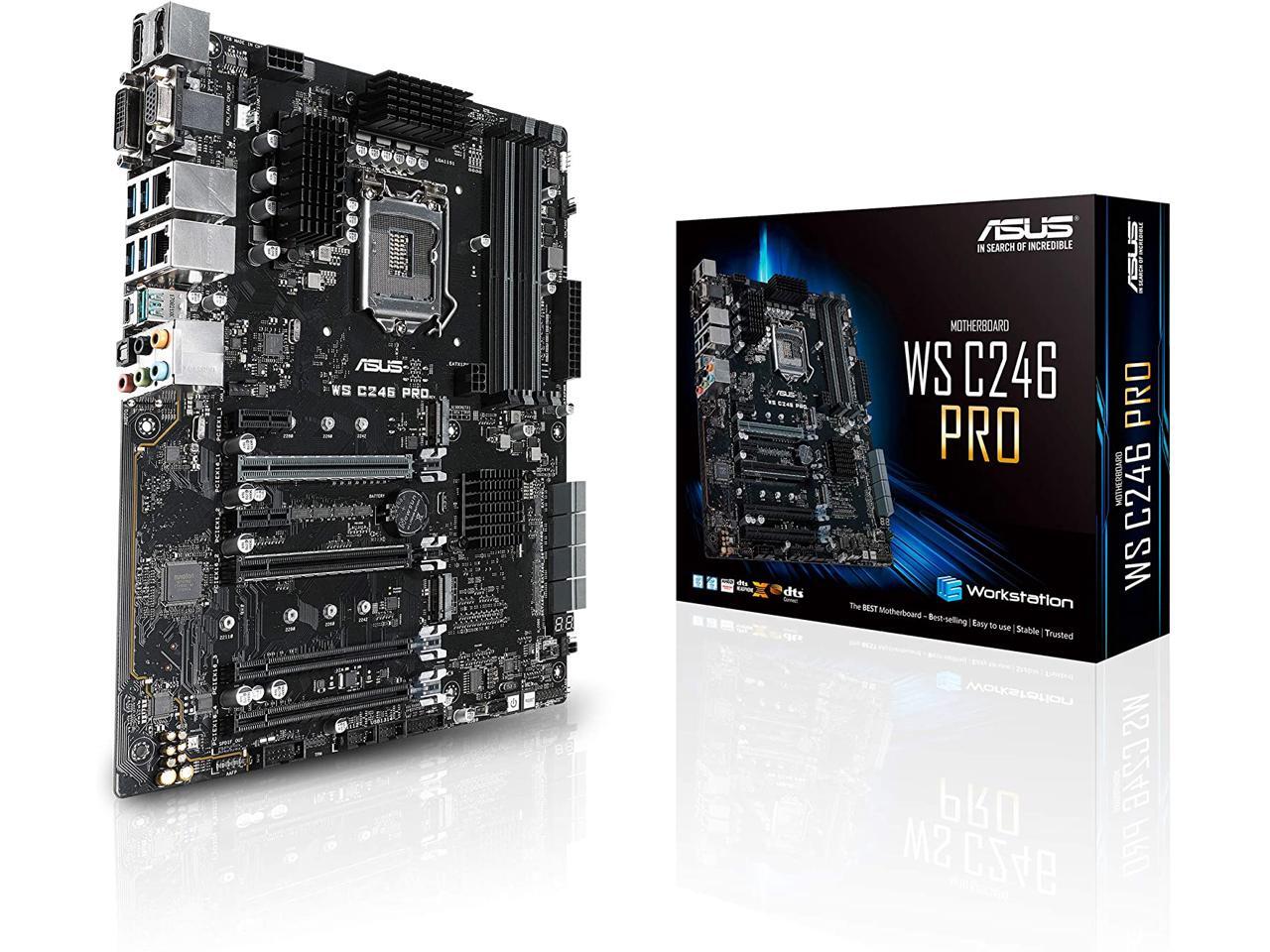 ASUS WS C246 PRO ATX Server Motherboard - Newegg.com