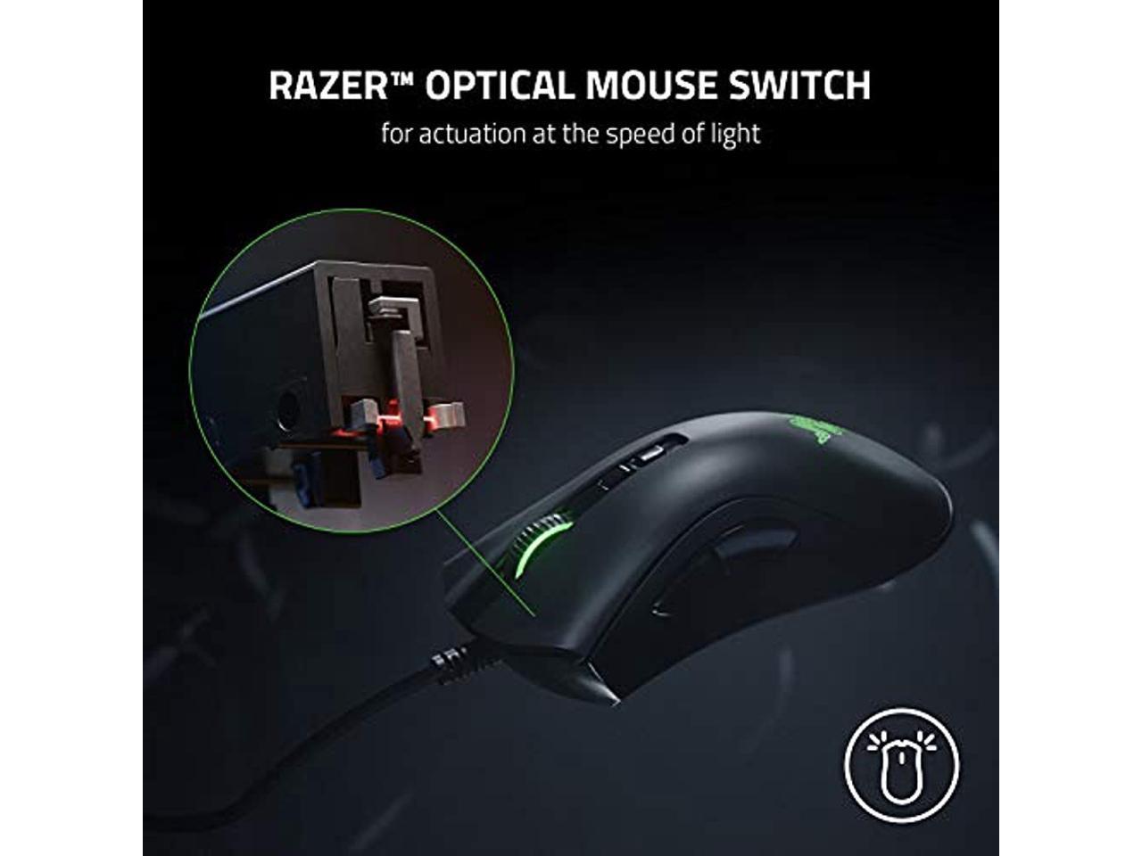 Razer DeathAdder v2 Gaming Mouse: 20K DPI Optical Sensor - Fastest ...