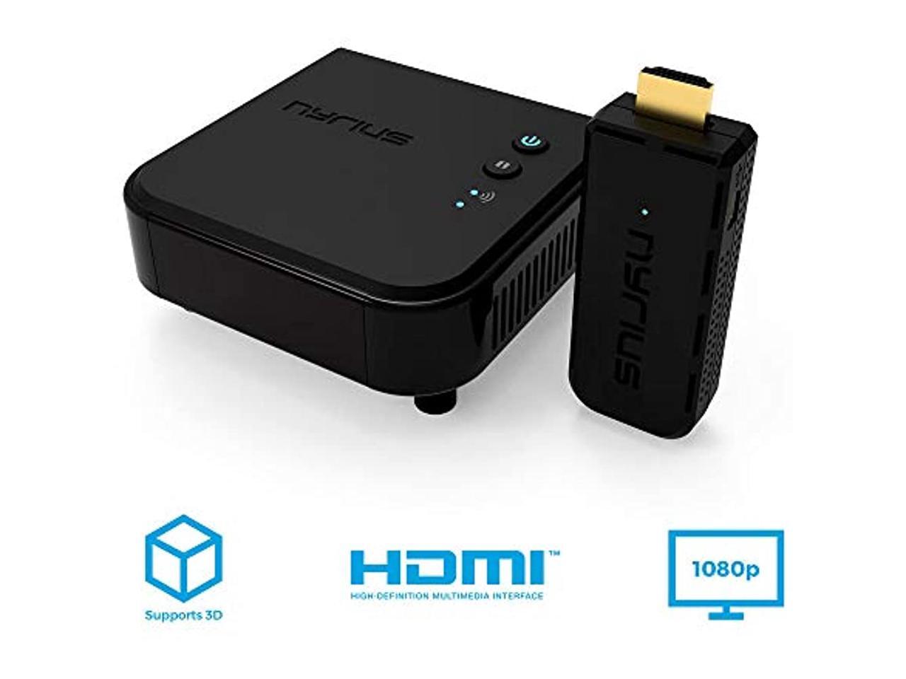 Nyrius ARIES Pro Wireless HDMI Transmitter and Receiver To Stream HD ...