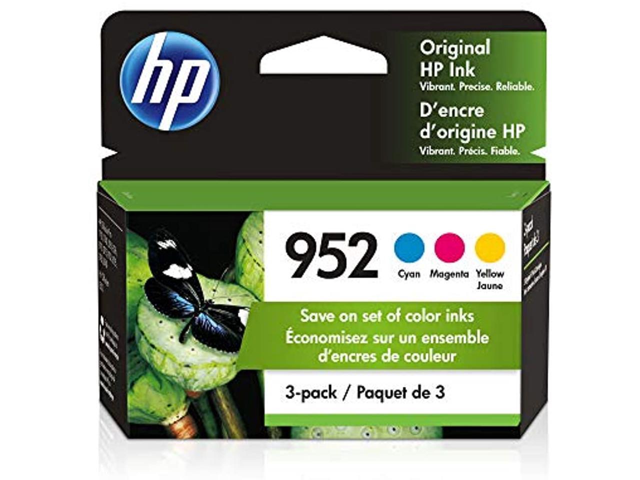 HP 952 | 3 Ink Cartridges | Cyan, Magenta, Yellow | L0S49AN, L0S52AN ...