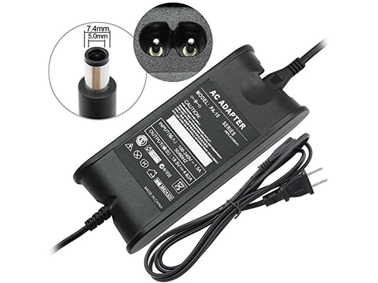 90 Watt Ac Adapter Charger & Power Cord - Replaces Dell PA-10 Family ...