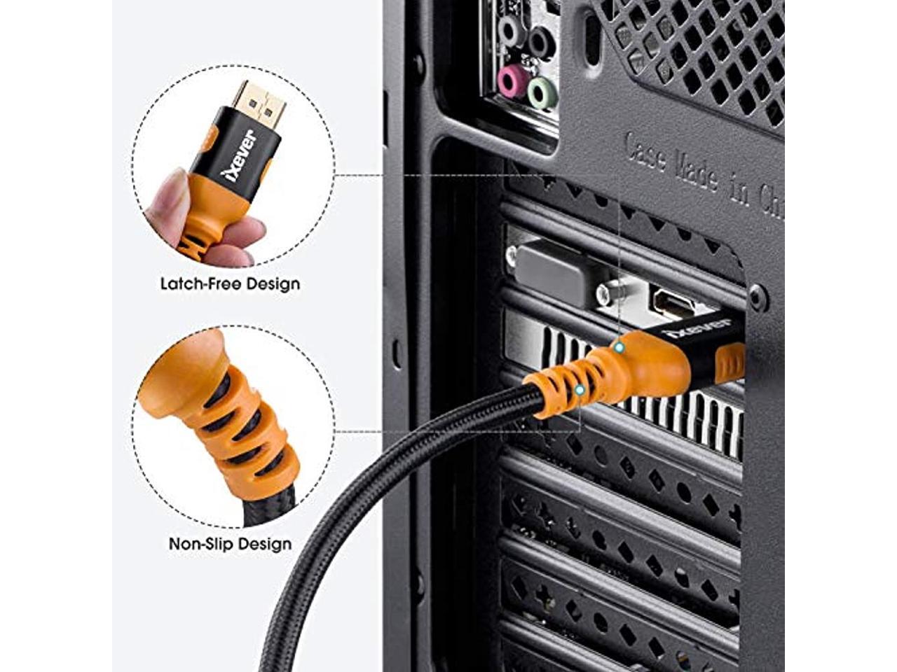Display Port Cable 1.4 [6.6FT, 2Pack], DisplayPort to DisplayPort Cord ...