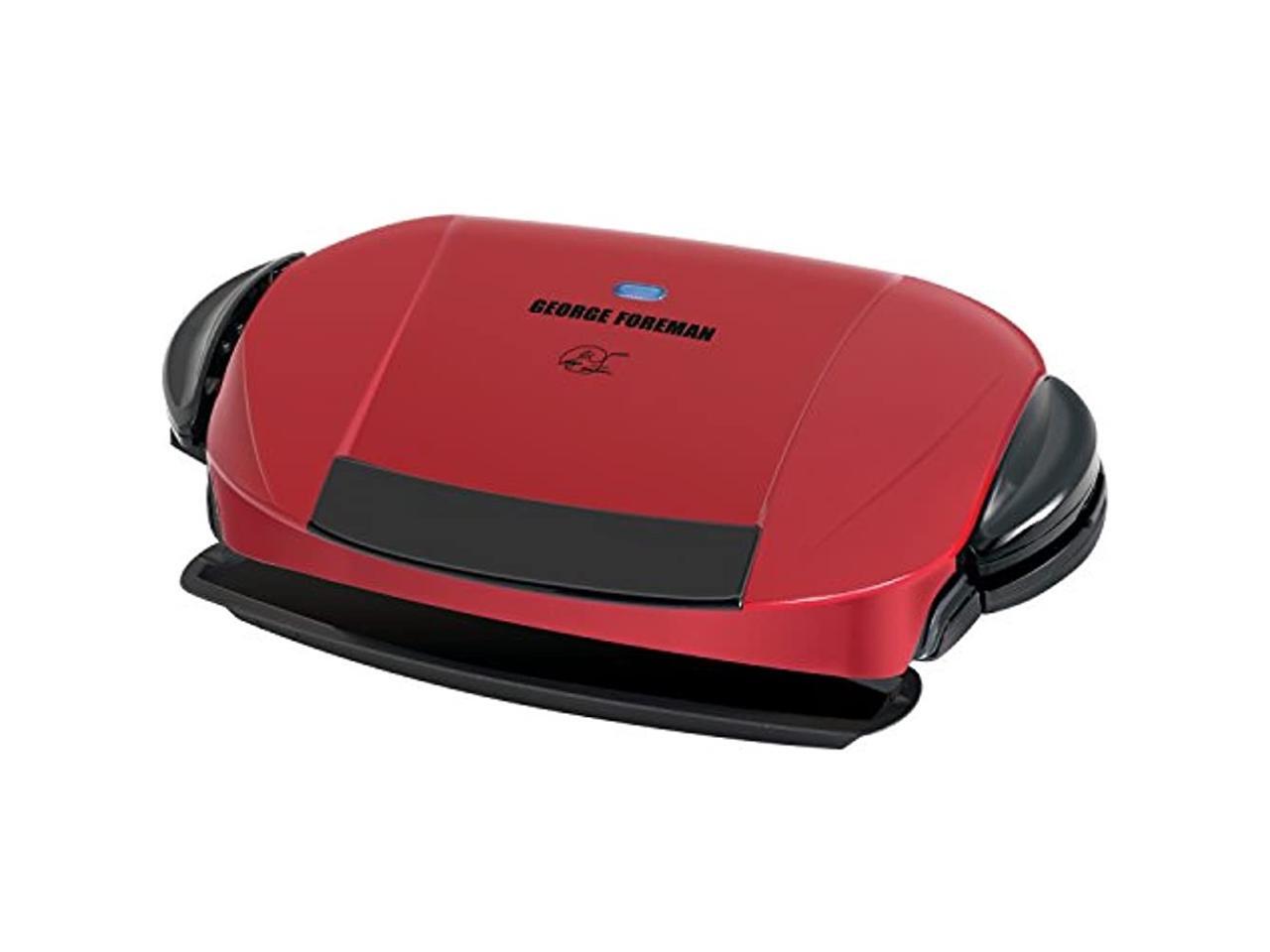 George Foreman GRP0004R Red 5 Serving Removable Plate Grill - Newegg.com