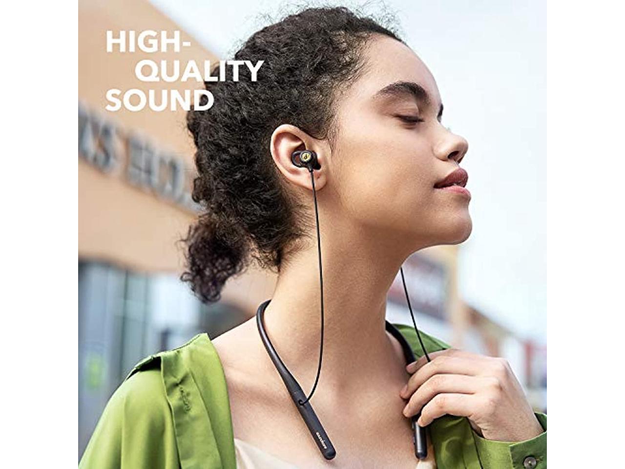 Anker Soundcore Life U2 Bluetooth Neckband Headphones with 24 H ...