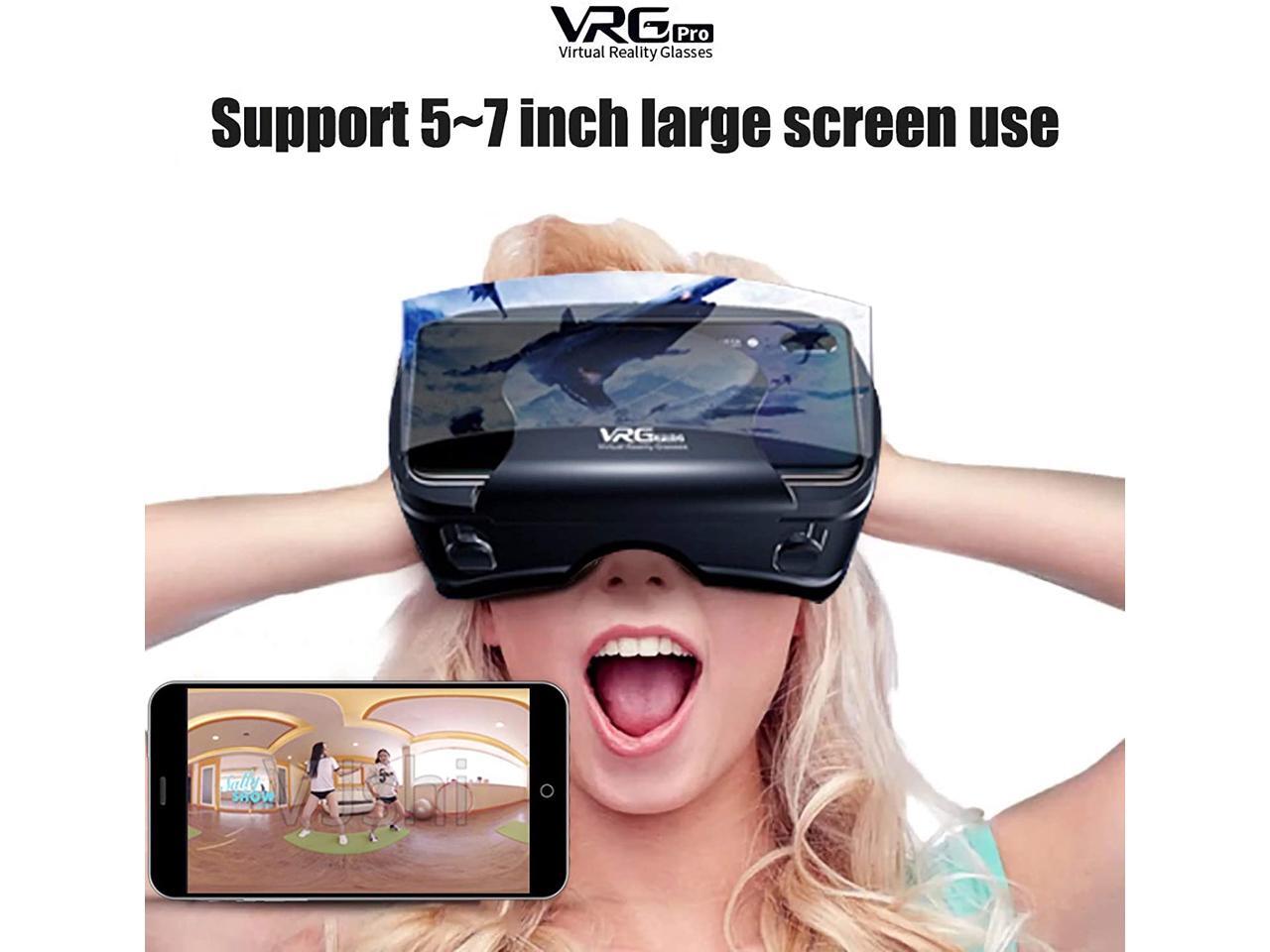 VR Headset Virtual Reality VR 3D Glasses VR Set Incl 3D Virtual Reality ...