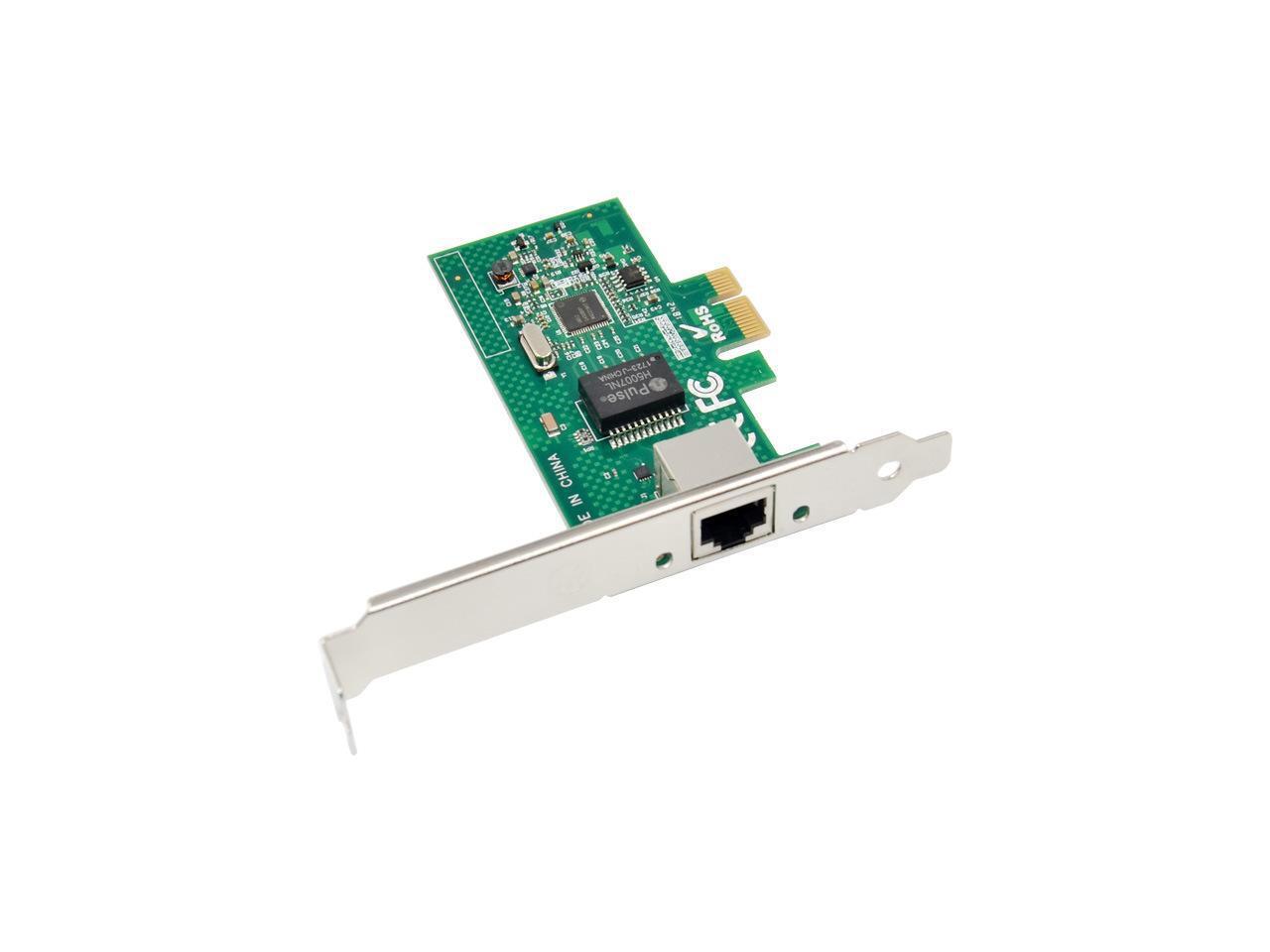 Gigabit PCIe NIC with Intel I210 Chip, 1Gb Network Card Compare to Intel I210-T1 NIC, Single ...
