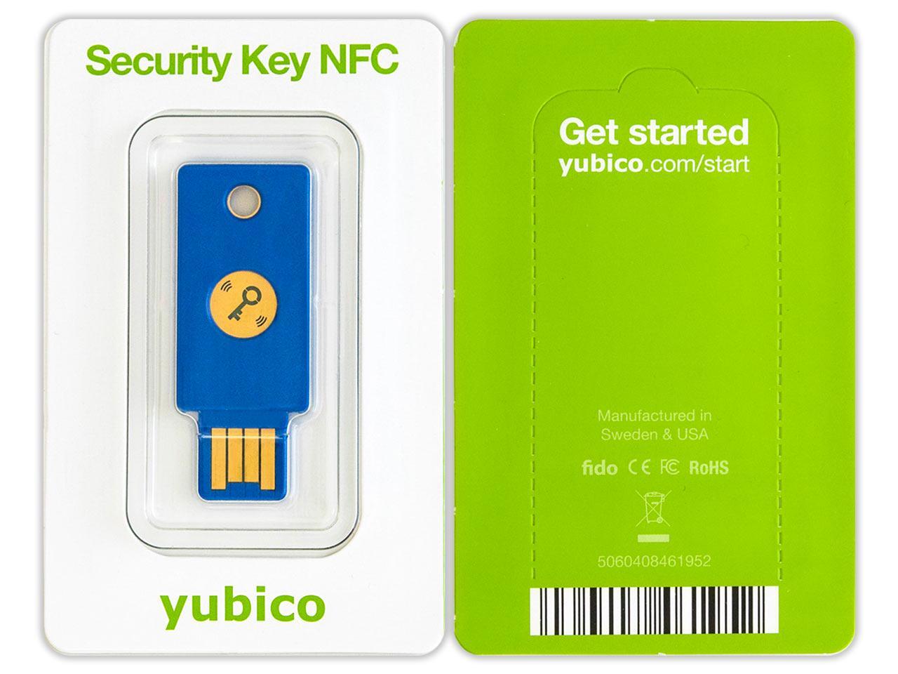 Security Key NFC by Yubico - Yubico OEM Official - Two factor ...