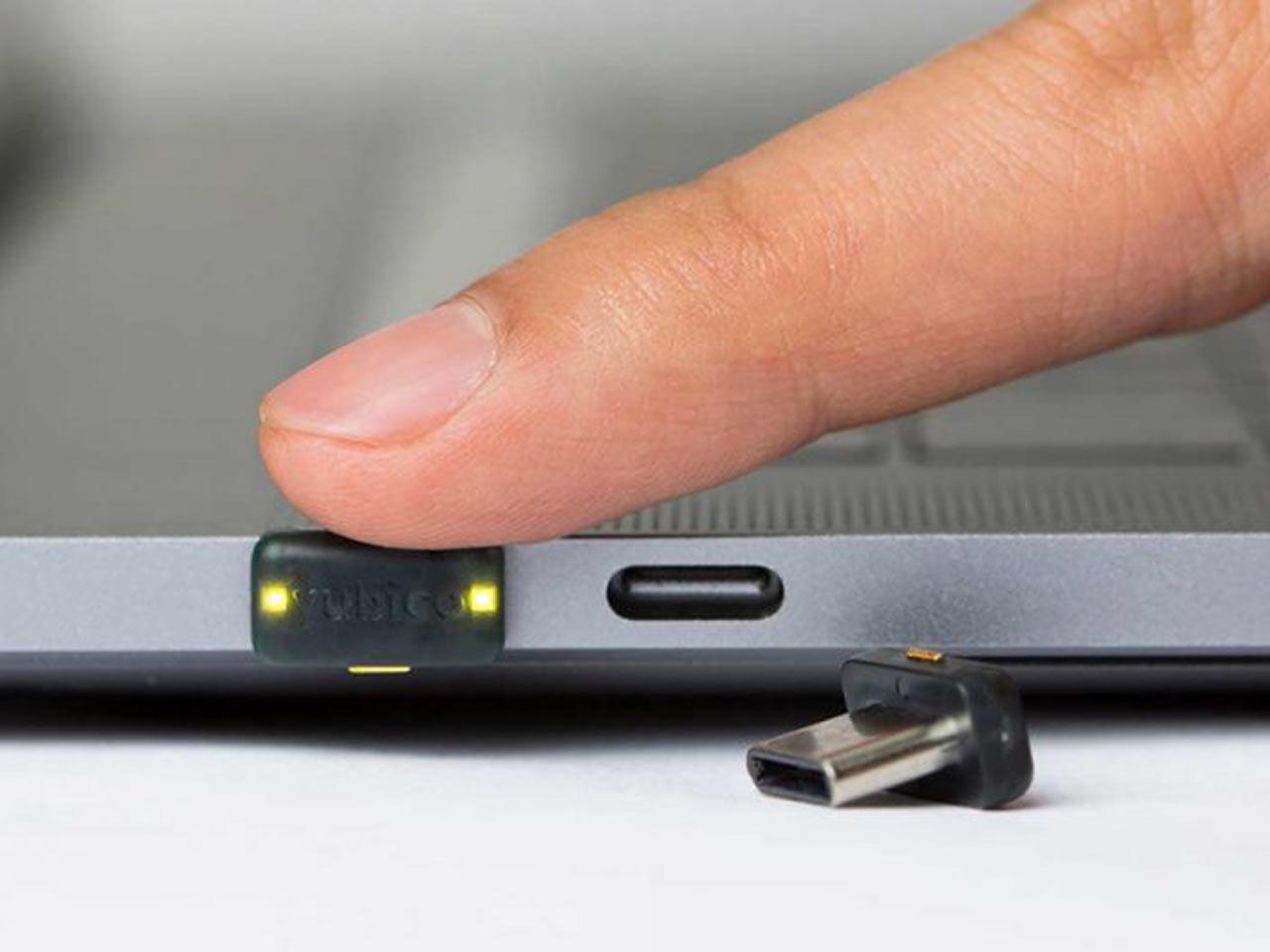 Yubico YubiKey 5C Nano - Two factor authentication security key - USB-C ...