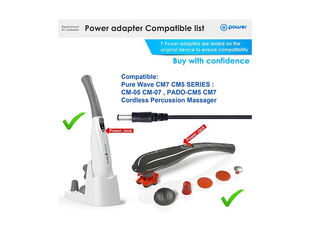 Ac Dc Adapter Charger Compatible with PureWave by PADO CM05 CM07 Series ...